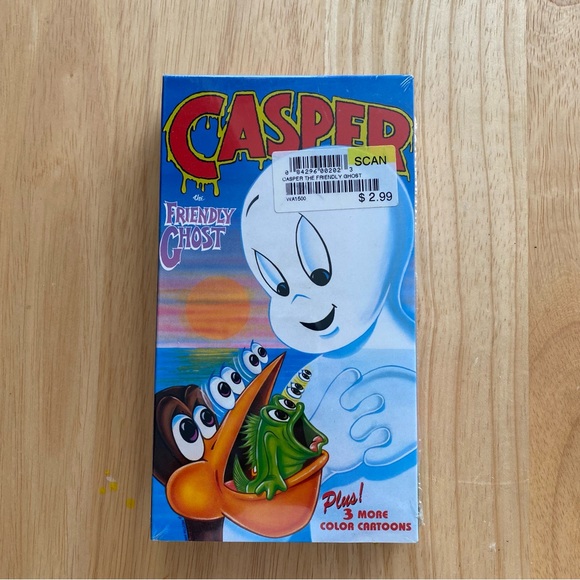 VHS | Media | Casper The Friendly Ghost New Vhs Tape Sealed Kids Movie Holiday Halloween Movie ...